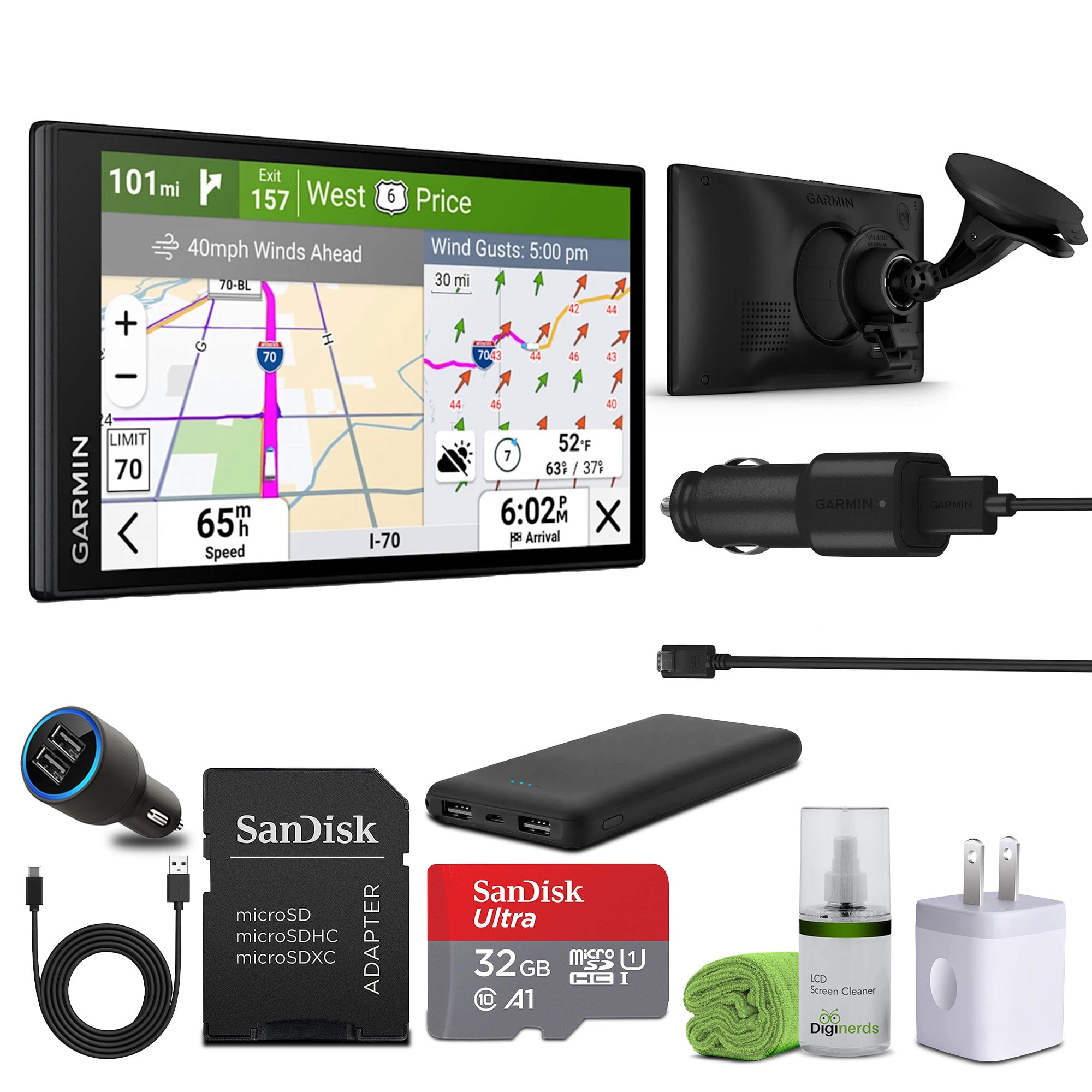 Garmin Dezl OTR620 GPS Truck Navigator 6" Display Touchscreen ...