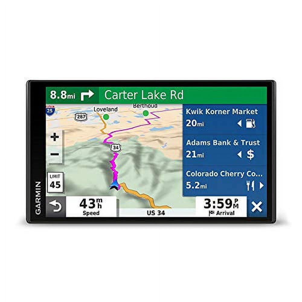 Garmin DriveSmart 65 GPS Navigation with Voice Control and 6.95 High ...
