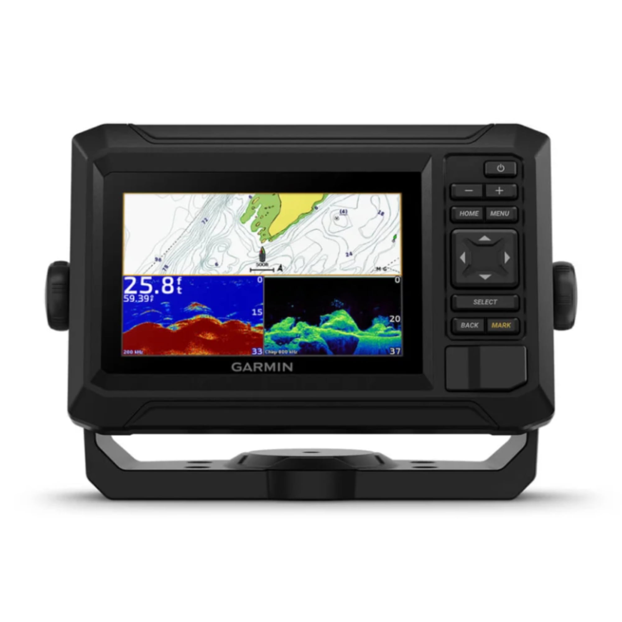 "Garmin ECHOMAP UHD2 5"" Chartplotter 54cv with GT20-TM Transducer ...