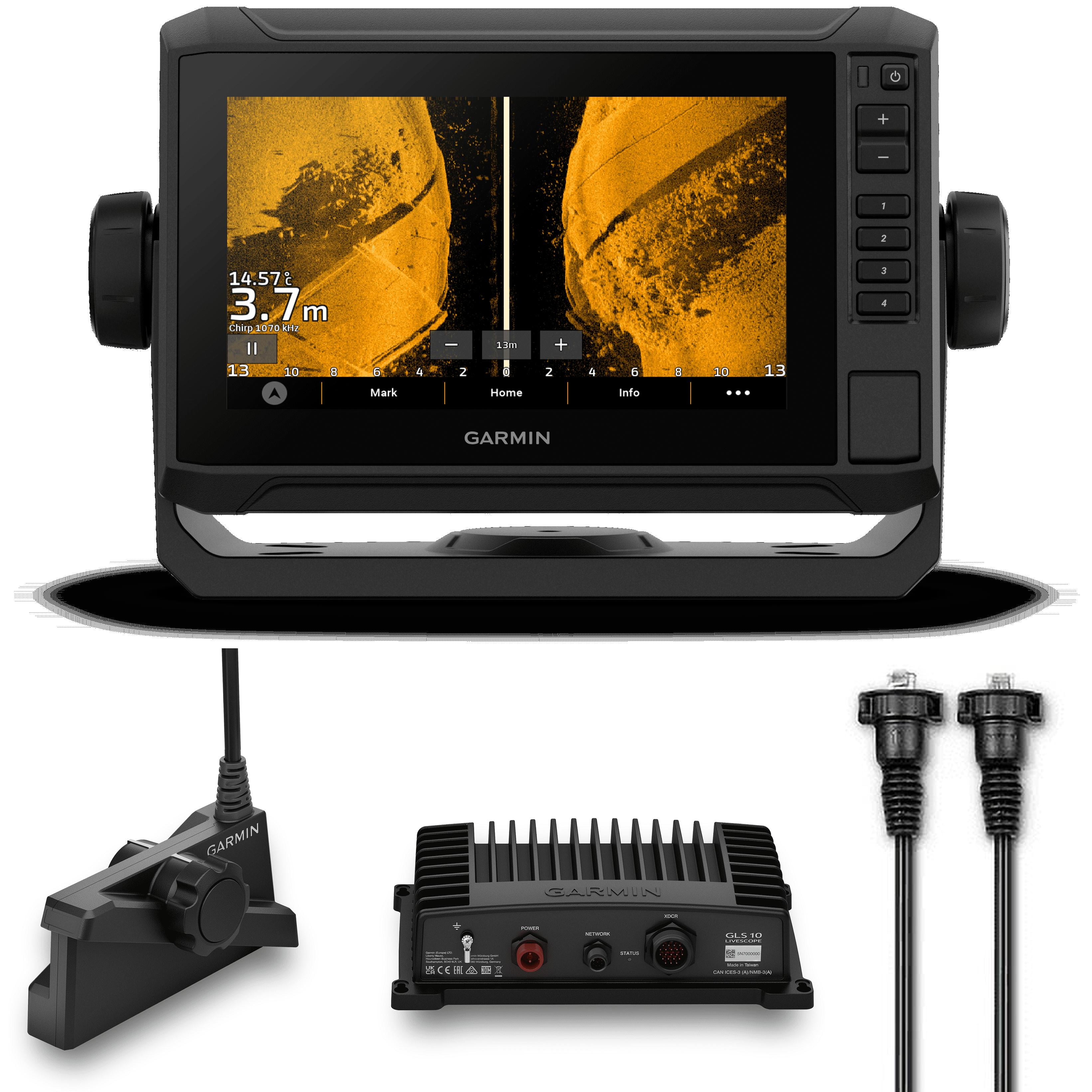 Garmin ECHOMAP UHD2 73sv Livescope Bundle with Navionics+ - Walmart.com