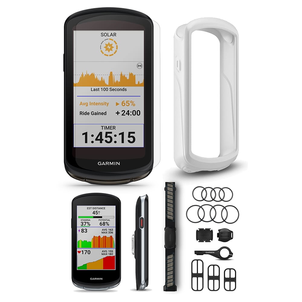 Garmin Edge 1040 Solar GPS Bike Computer with Garmin Bike Speed 2 ...