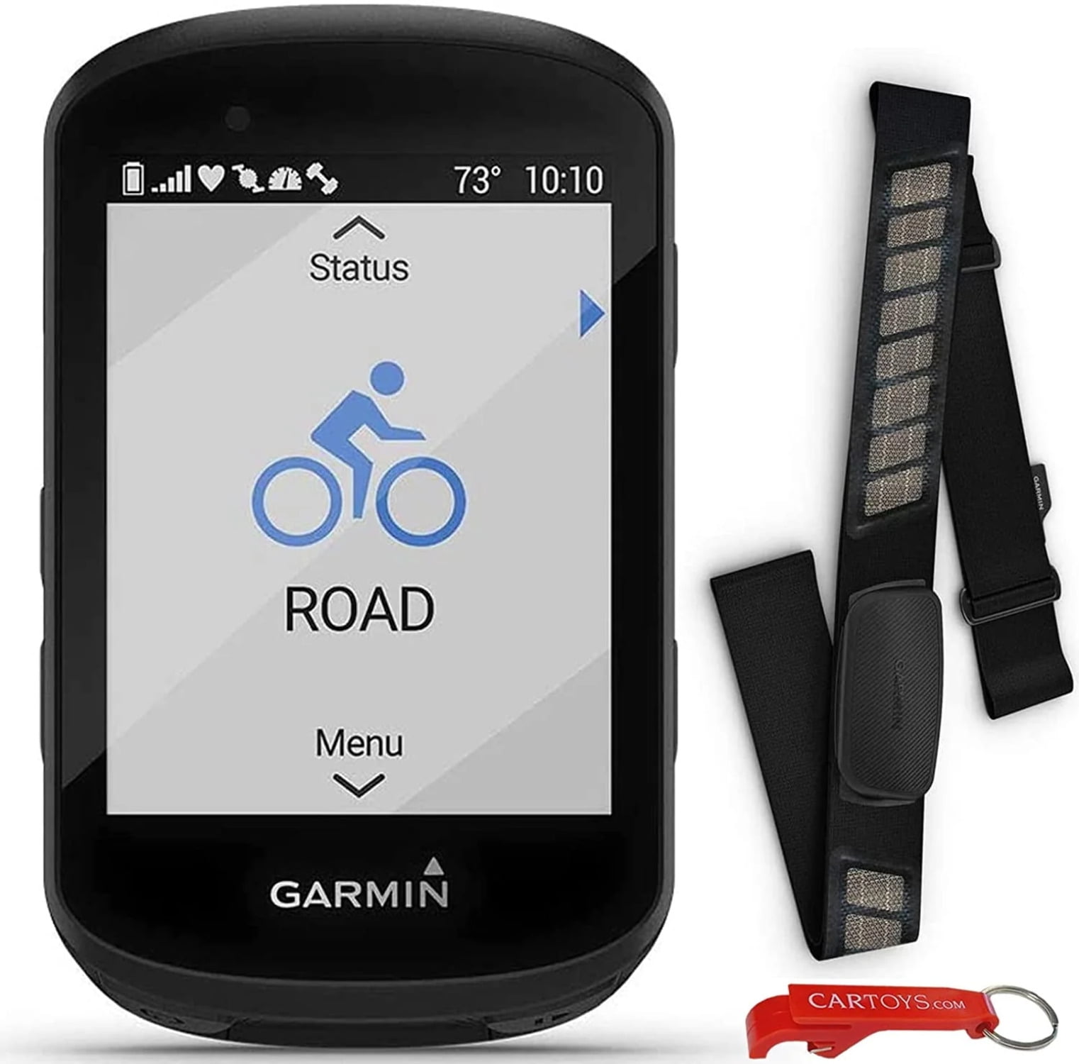 Garmin Edge 530 Bike Computer Endurance Bundle with HRM-Dual Heart Rate ...