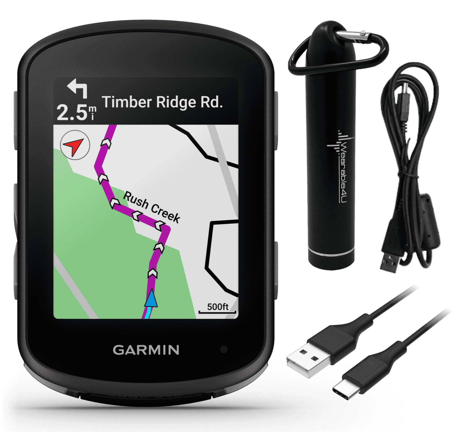 Garmin Edge 540 GPS Bike Speedometer, Advanced Nav, Button Controls ...