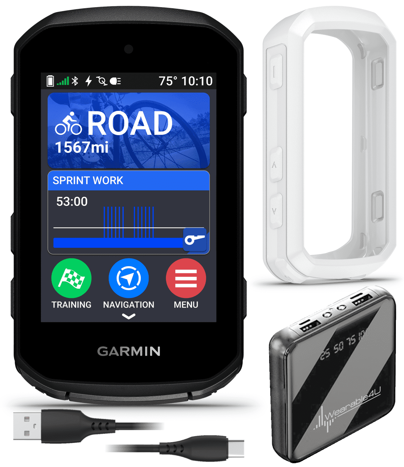 Garmin Edge 850, Compact GPS Cycling Computer, 2.7" Vivid Color Display ...