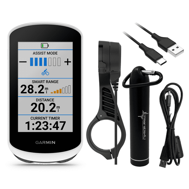 Garmin Edge Explore 2 Power Mount Bundle GPS Cycling 3in Touchscreen ...