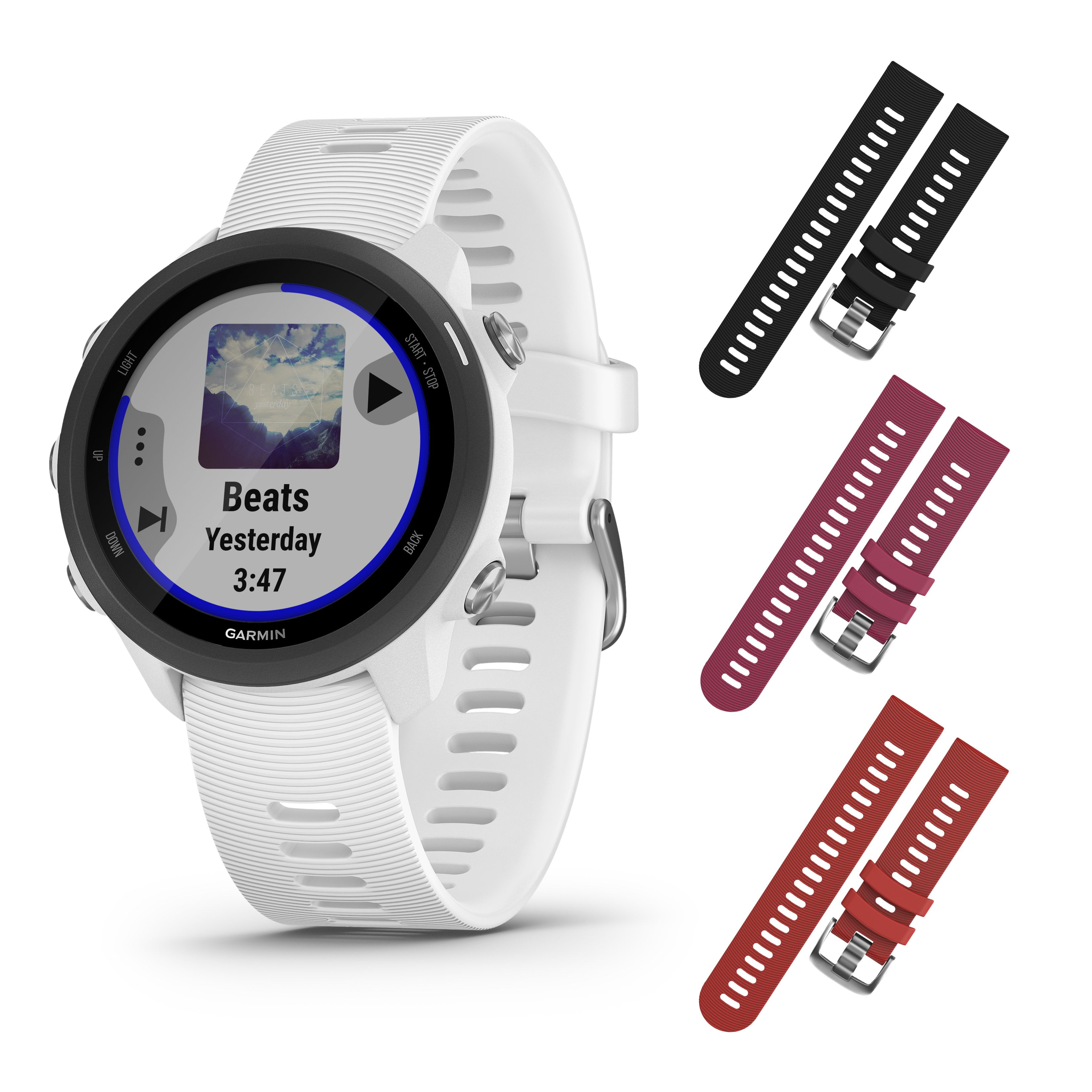 Garmin Forerunner 245 GPS Running Smartwatch with Included Wearable4U 3 ...