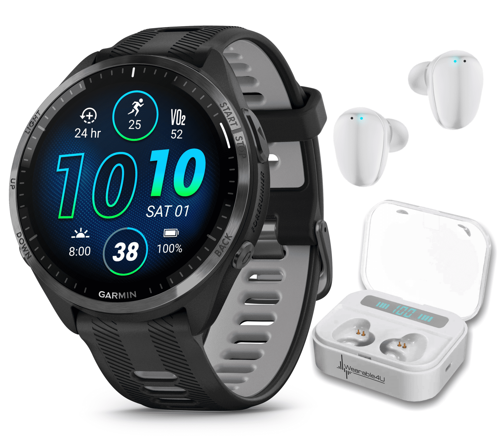 Garmin Forerunner 965 Premium GPS Running and Triathlon Smartwatch with ...