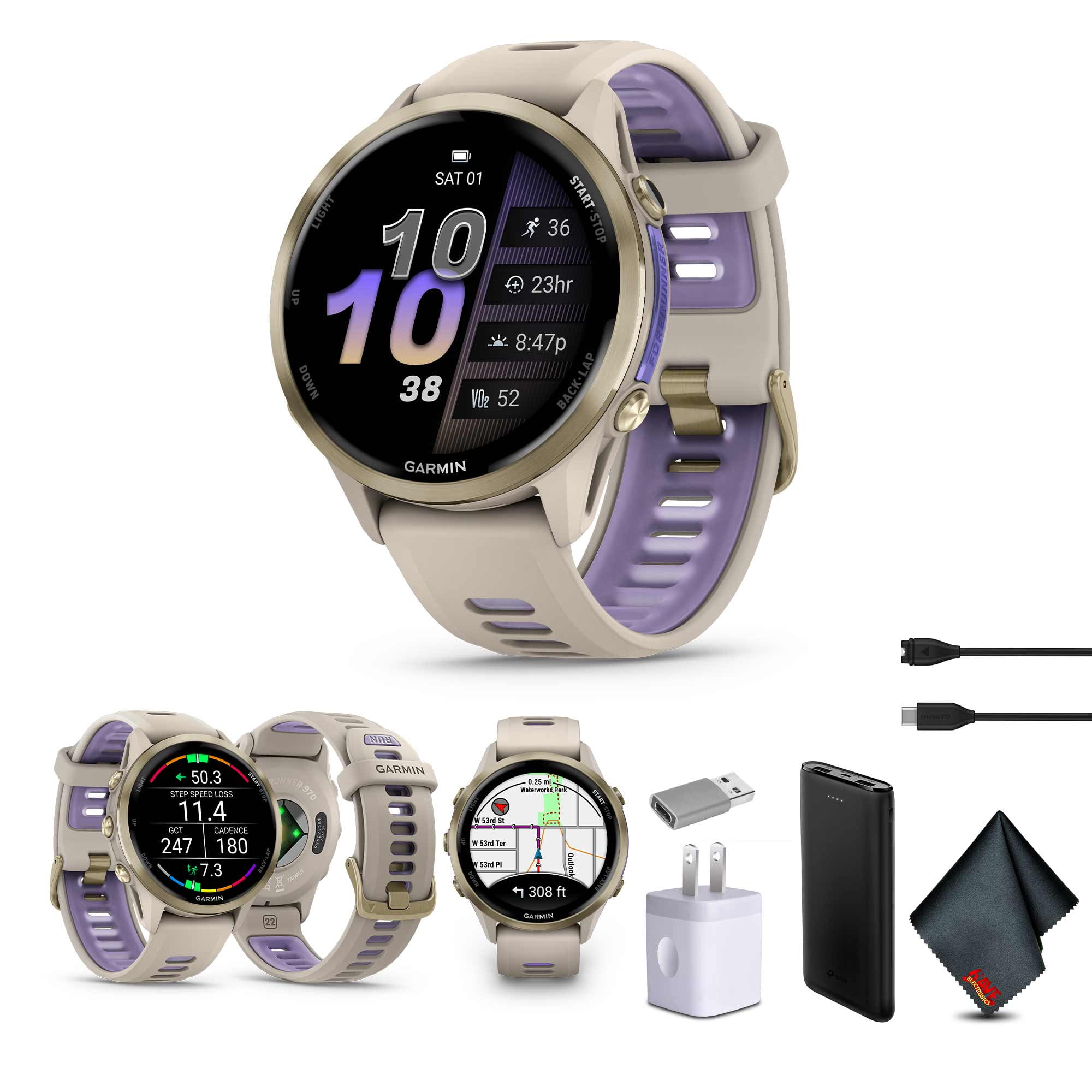 Garmin Forerunner 970 Running Smartwatch, GPS Fitness Smart Watch For ...