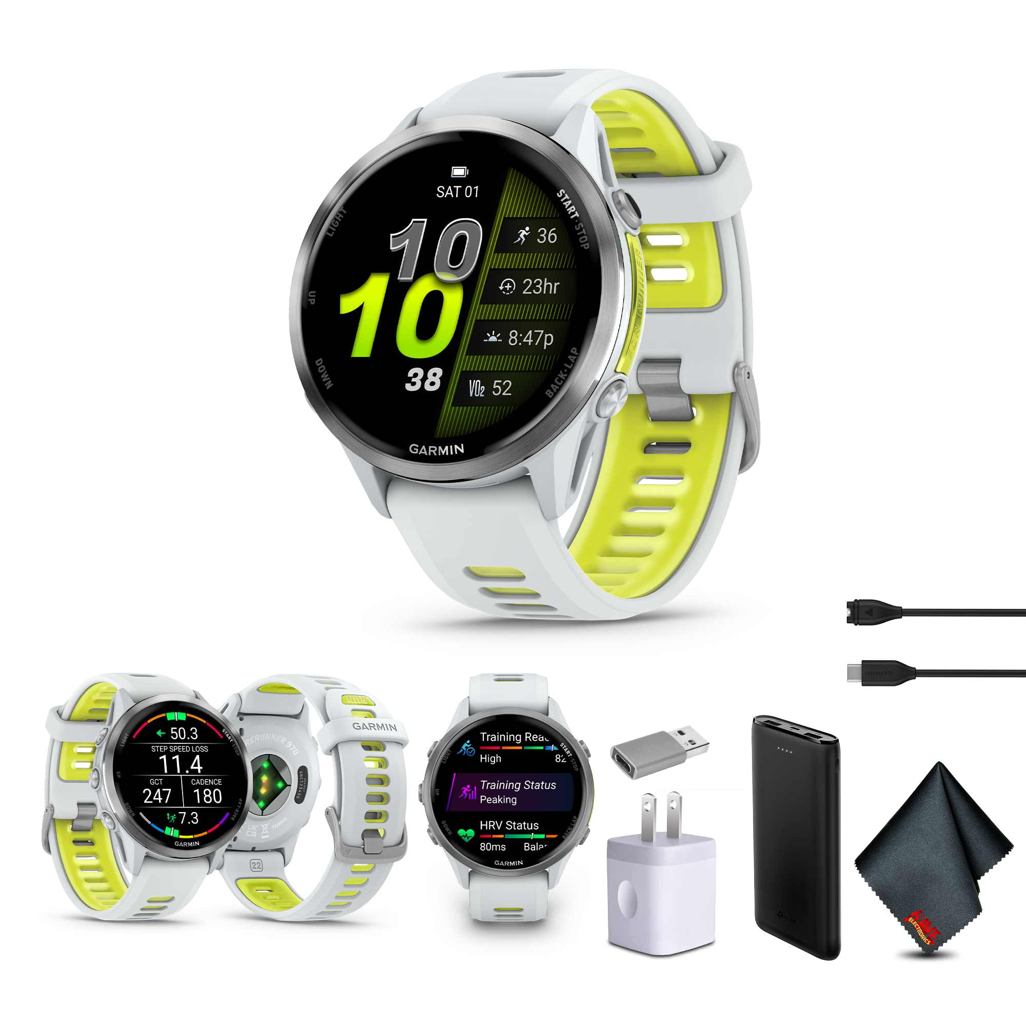 Garmin Forerunner 970 Running Smartwatch, GPS Fitness Smart Watch For ...