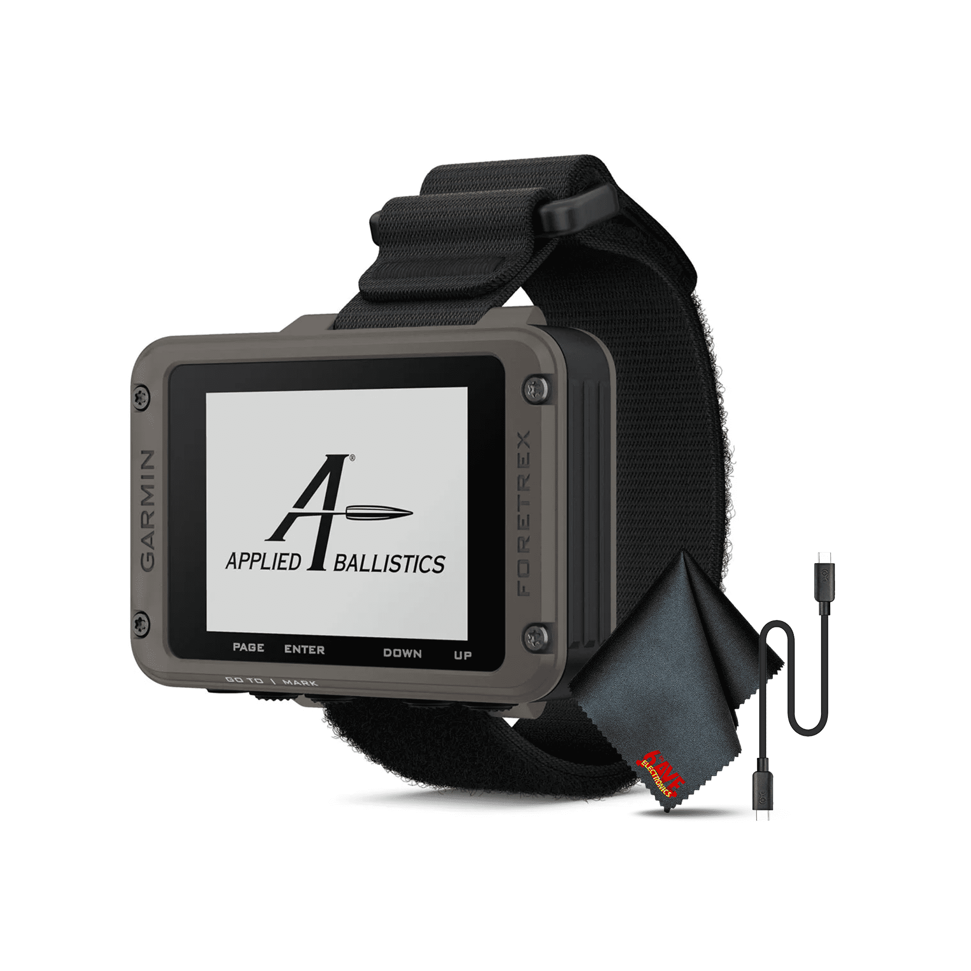 Garmin Foretrex 901 (Ballistic Edition) with 6Ave Cleaning Cloth ...