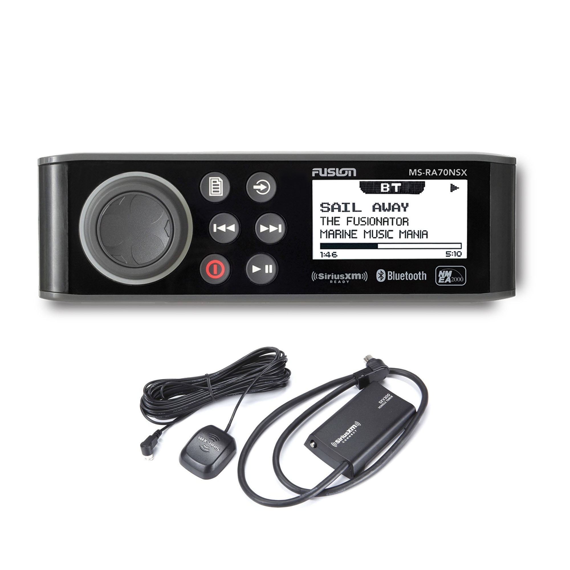 Garmin Fusion MS-RA70NSX Marine Radio Receiver with SXV300M1 SiriusXM ...