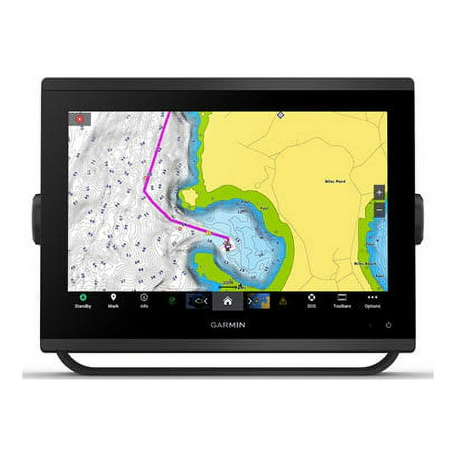 Garmin GPSMAP-1243xsv Combo Marine GPS, Vivid Boat Fish Finder and ...