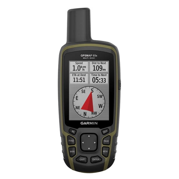 GARMIN, GPSMAP 65s Handheld GPS with Sensors, 010-02451-10 - Walmart.com