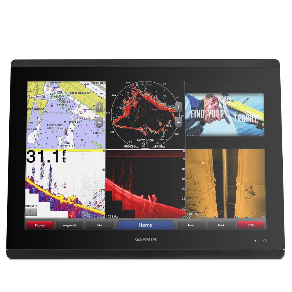 Garmin GPSMAP 8617 17 Inches Full HD GPS Chartplotter - Walmart.com