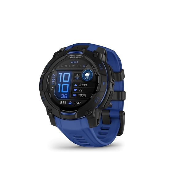 GARMIN Instinct 3 Rugged GPS Smartwatch, 45 mm, AMOLED Display, Built ...