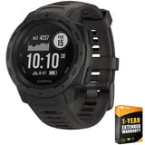 Garmin Instinct, Rugged Outdoor Watch with GPS, Features Glonass and ...