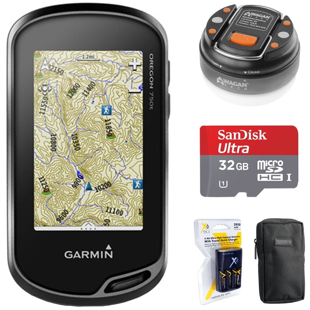 Garmin Oregon 750t Handheld GPS w/ Built-In Wi-Fi, Camera & Bluetooth ...