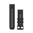 Garmin QuickFit® 22 Watch Bands, Graphite Silicone - Walmart.com