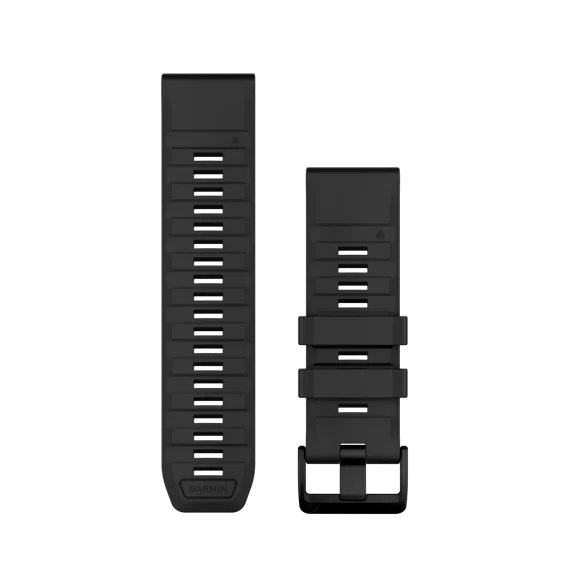 Garmin QuickFit® 22 Watch Bands, Graphite Silicone - Walmart.com