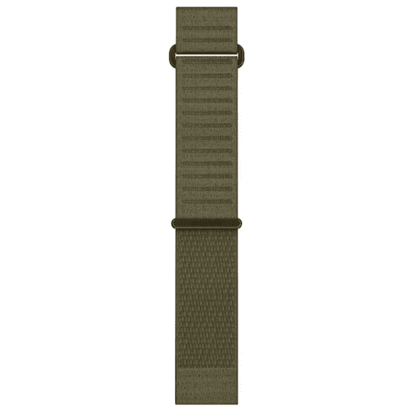 Garmin QuickFit 22 Watch Bands, Long, Drab Green ComfortFit Fabric ...