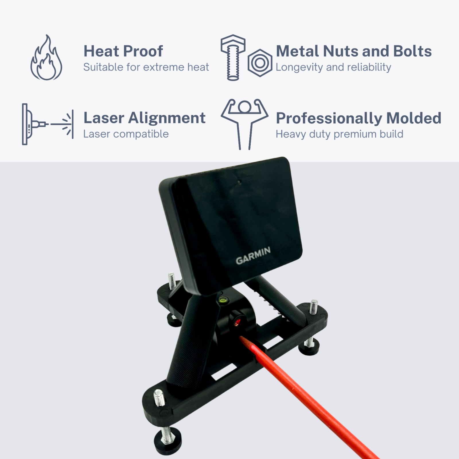 Garmin R10 Golf Alignment and Leveling Stand -Heat Proof (Laser ...