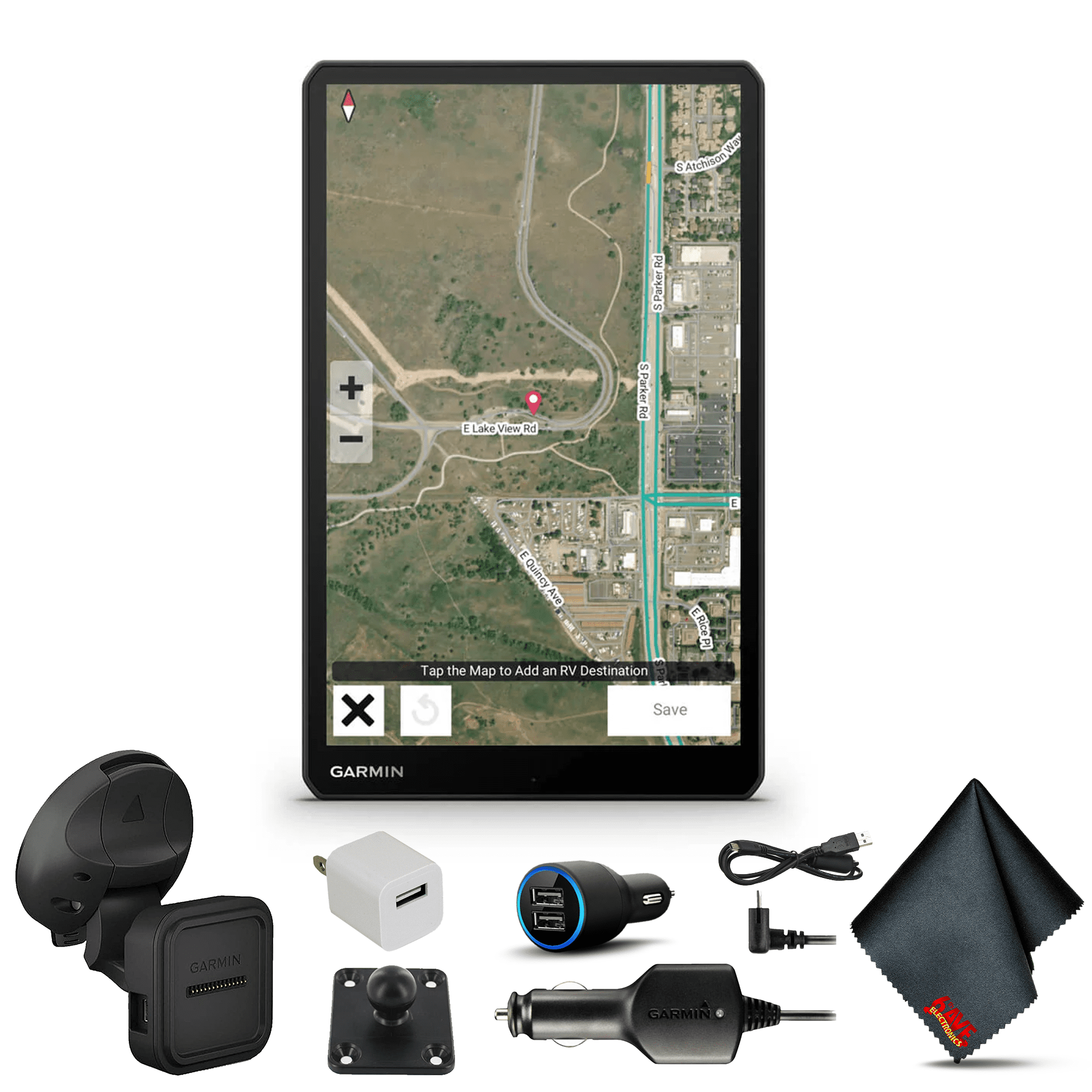 Garmin RV 1095 MT-S GPS Navigation with Vivid Satellite, USB Car and ...