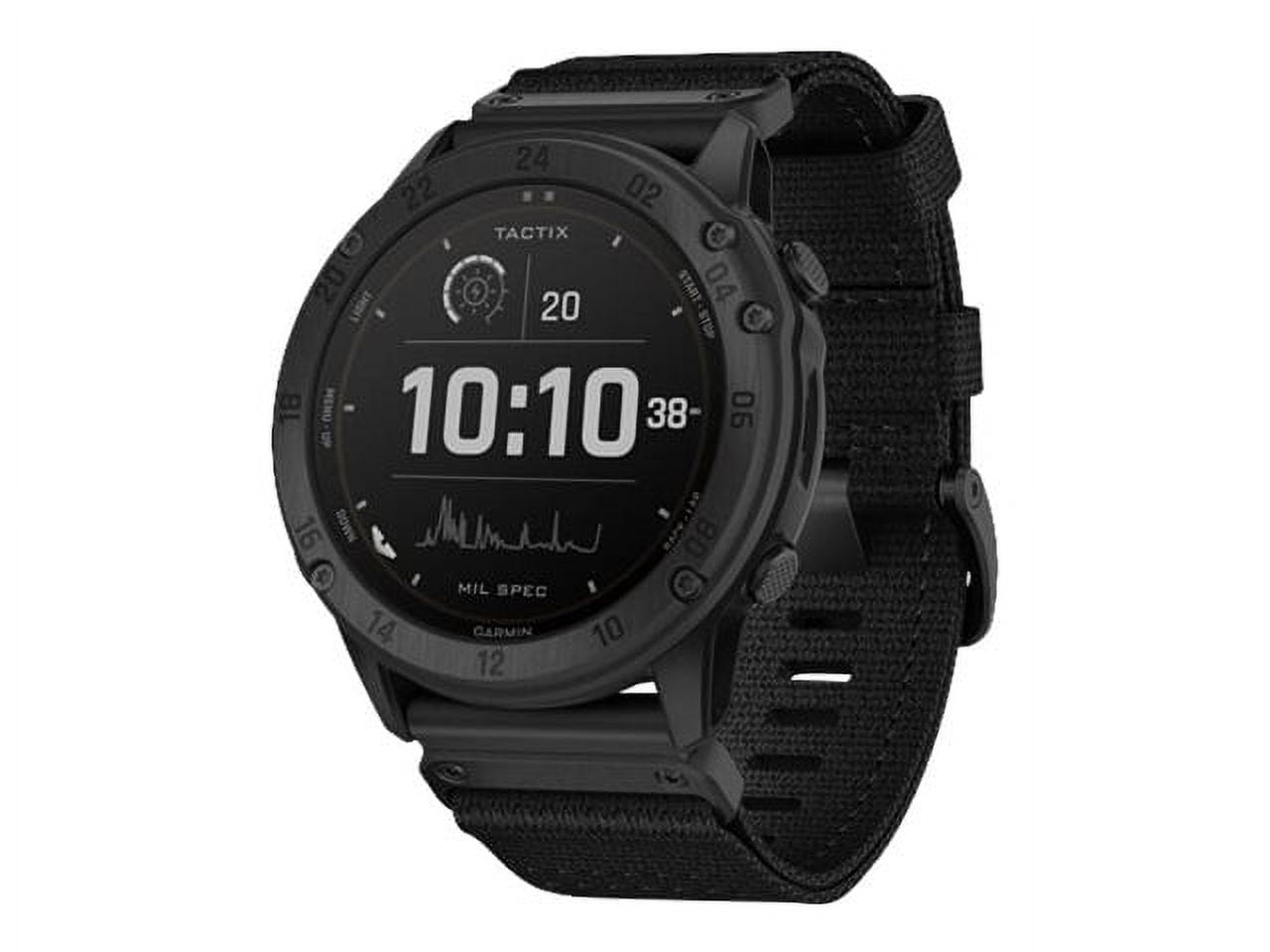 Garmin Tactix Delta - Solar Edition - Black DLC - sport watch with band ...