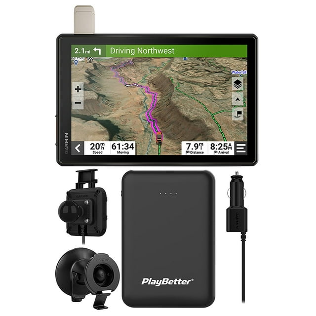 Garmin Tread XL Overland Off-Road Navigator Bundle with PlayBetter ...