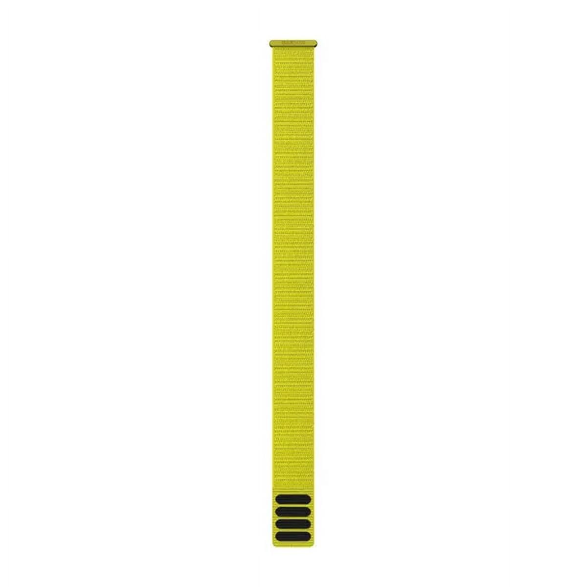 Garmin UltraFit Nylon 22mm Straps, Amp Yellow - Walmart.com