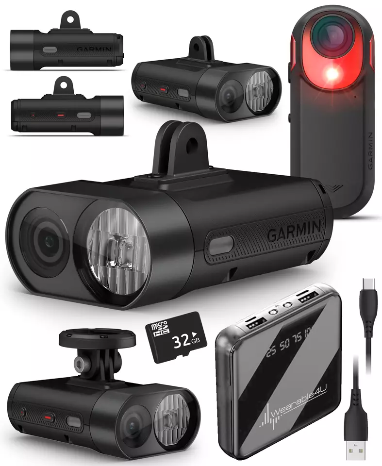 Garmin Varia Vue - Cycling Headlight & 4k Camera, Auto Brightness, 600 ...