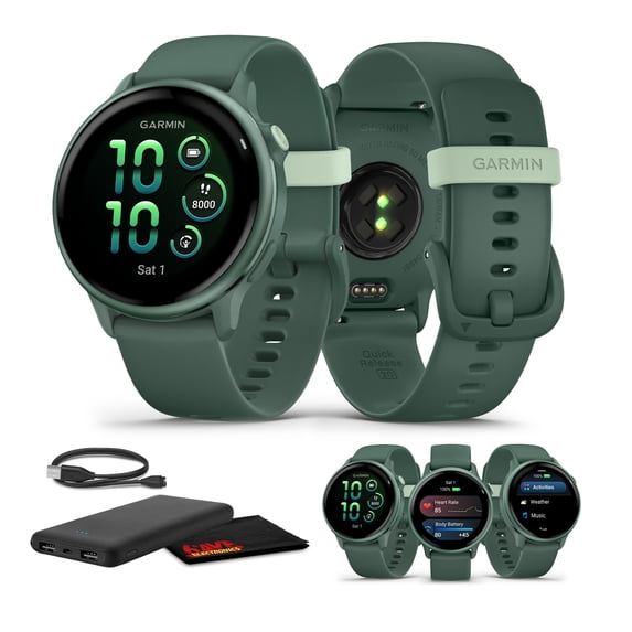 Garmin Vivoactive 6 Fitness GPS Smartwatch AMOLED Display Metallic ...
