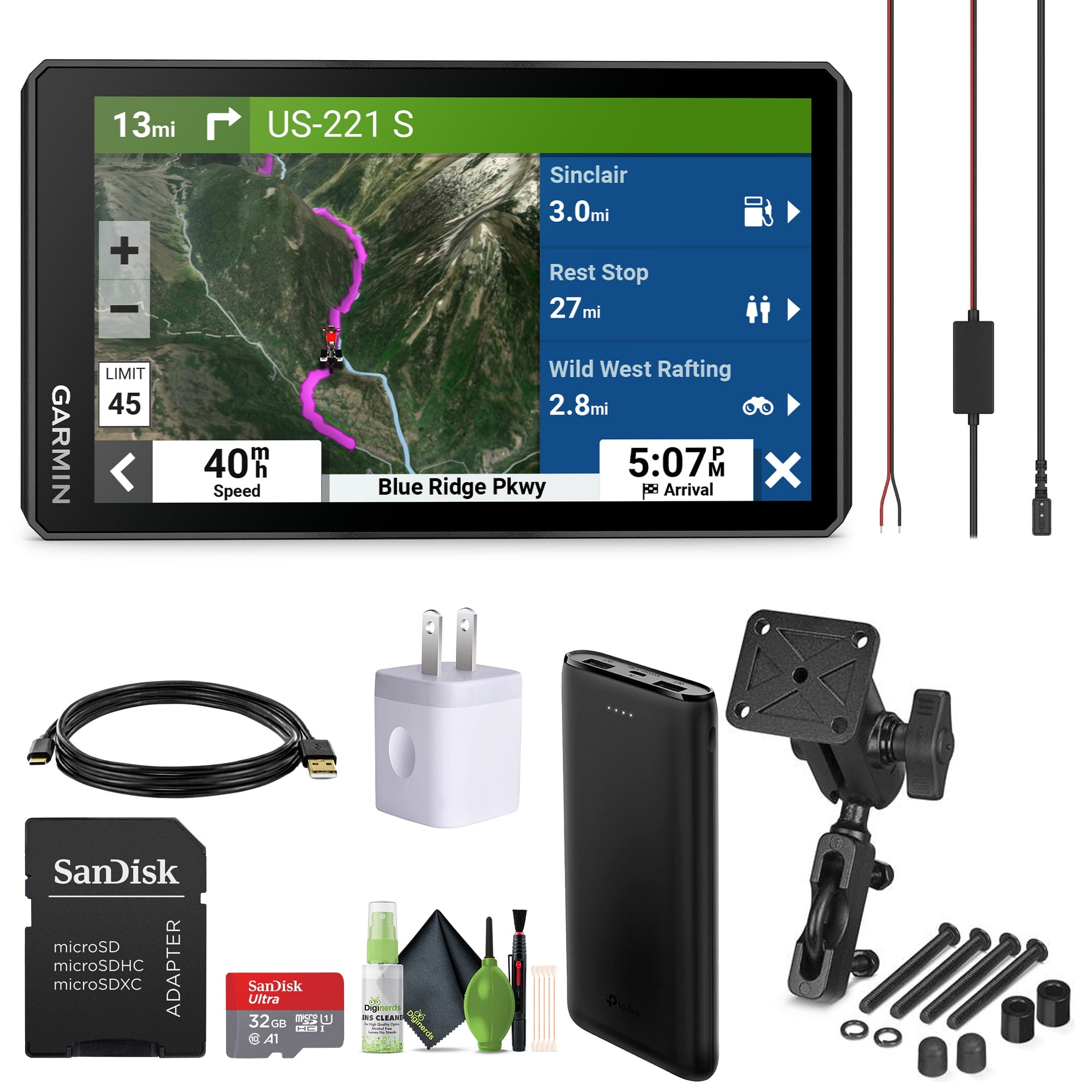 Garmin Zumo XT2 MT-S Motorcycle GPS, 6" Display, All-Terrain, with ...