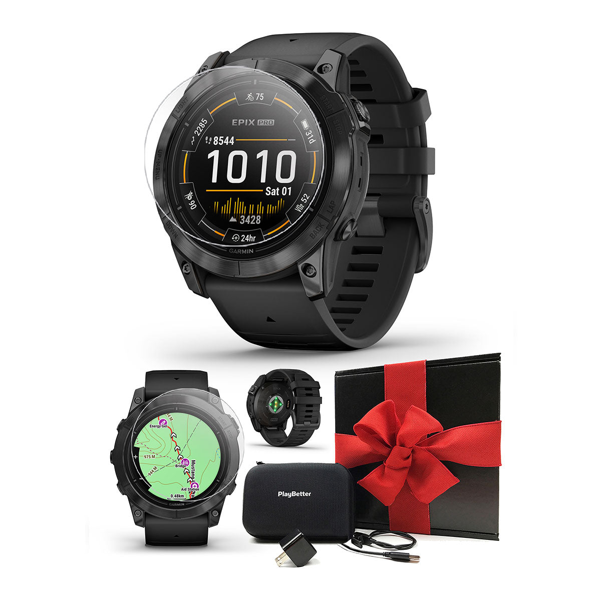 Garmin epix Pro (Gen 2), 51mm, High Performance Smartwatch, Advanced ...
