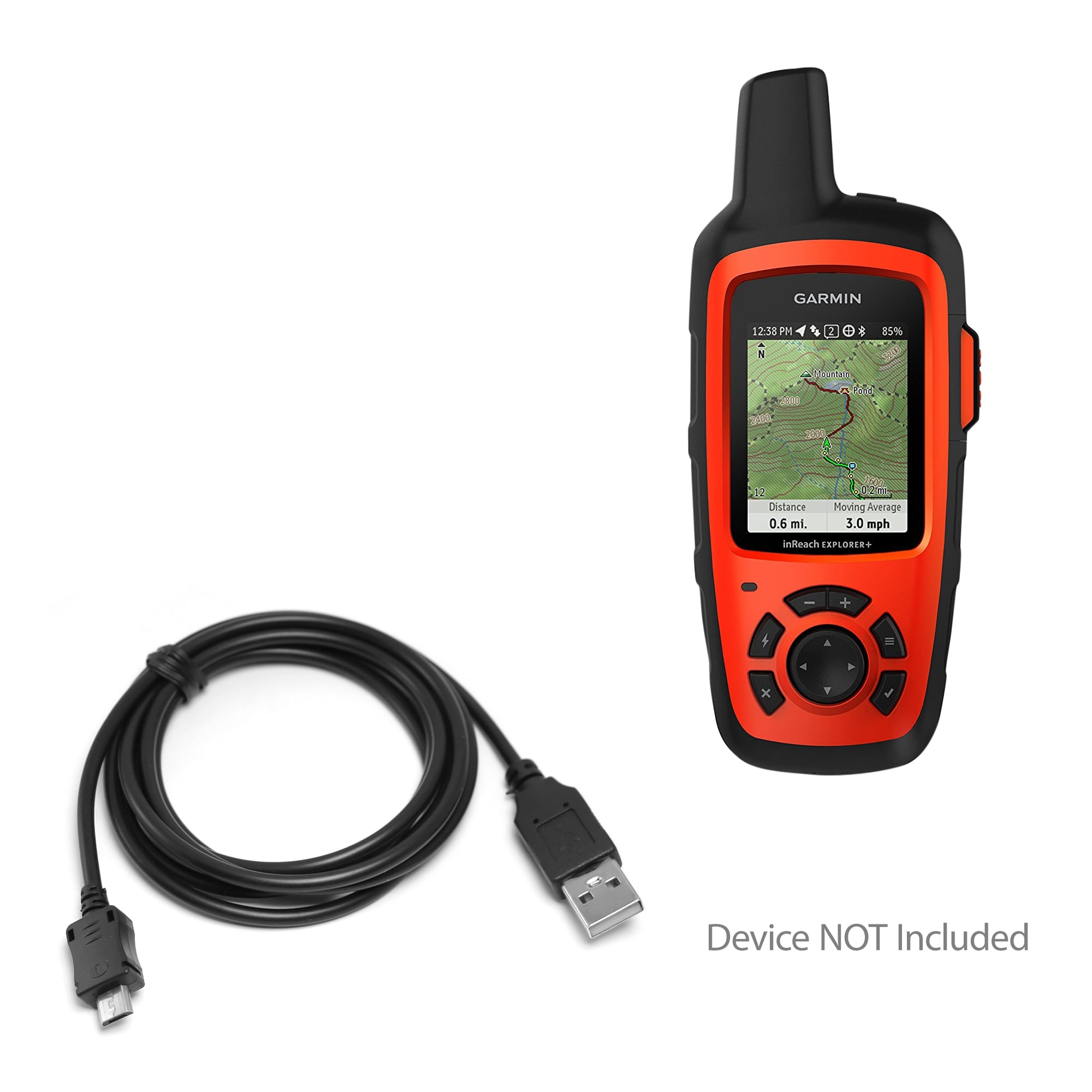 Garmin inReach Explorer+ Cable, BoxWave® [DirectSync Cable] Durable ...