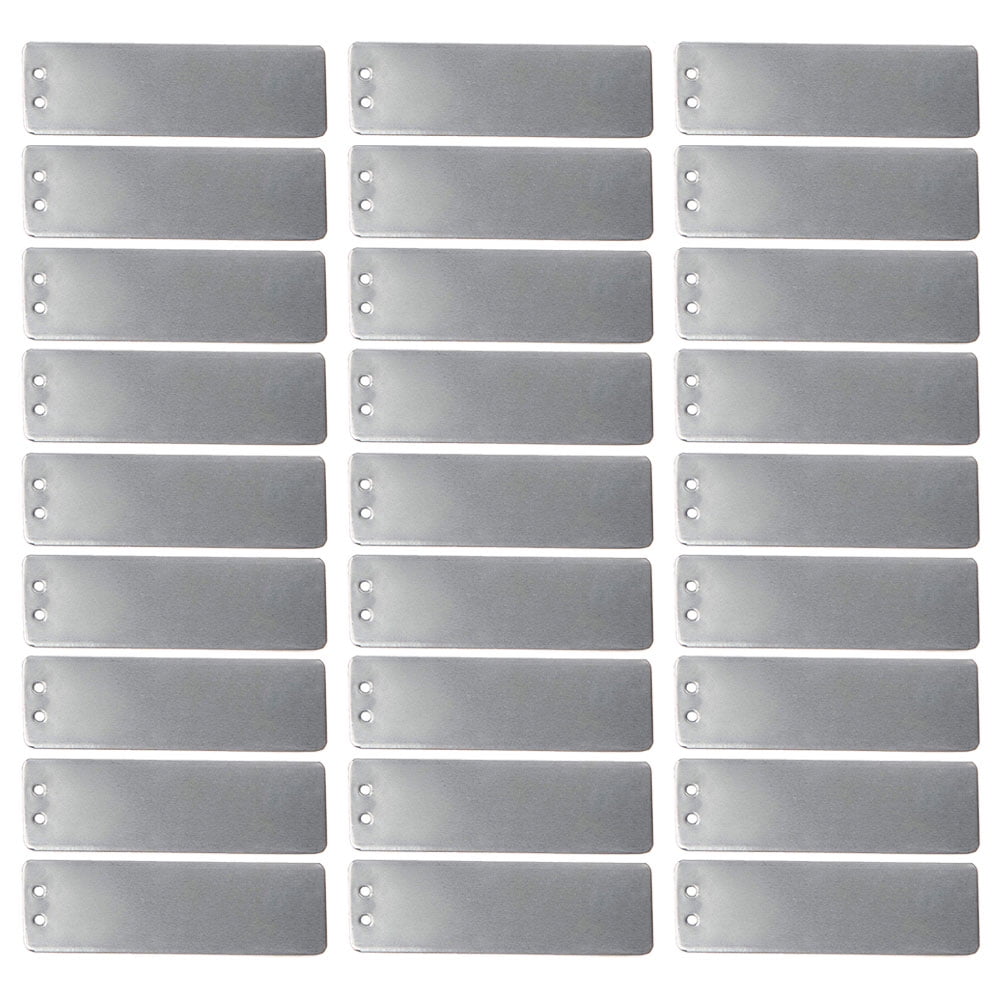 Garneck 100 Sets of Garden Plant Identify Board Plant Name Tags Metal ...