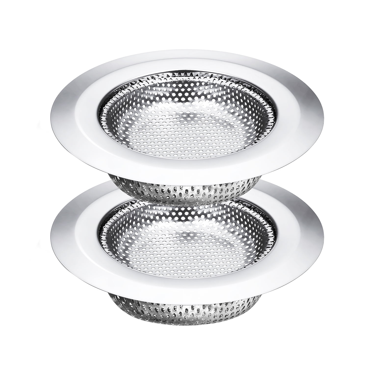 Garnen 2 Pcs Kitchen Sink Strainer Basket, Stainless Steel Mesh Sink ...