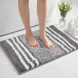 Garnen Bathroom Rugs Non Slip Bath Mat Rug, 16"x24" Bath Mat Towel Soft ...