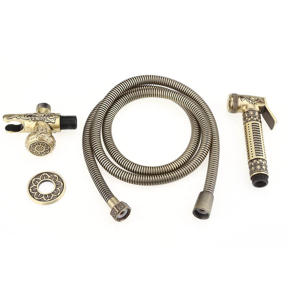 Garnet Brass Wall Mount Shower Toilet Bathroom Handheld Bidet Diaper ...