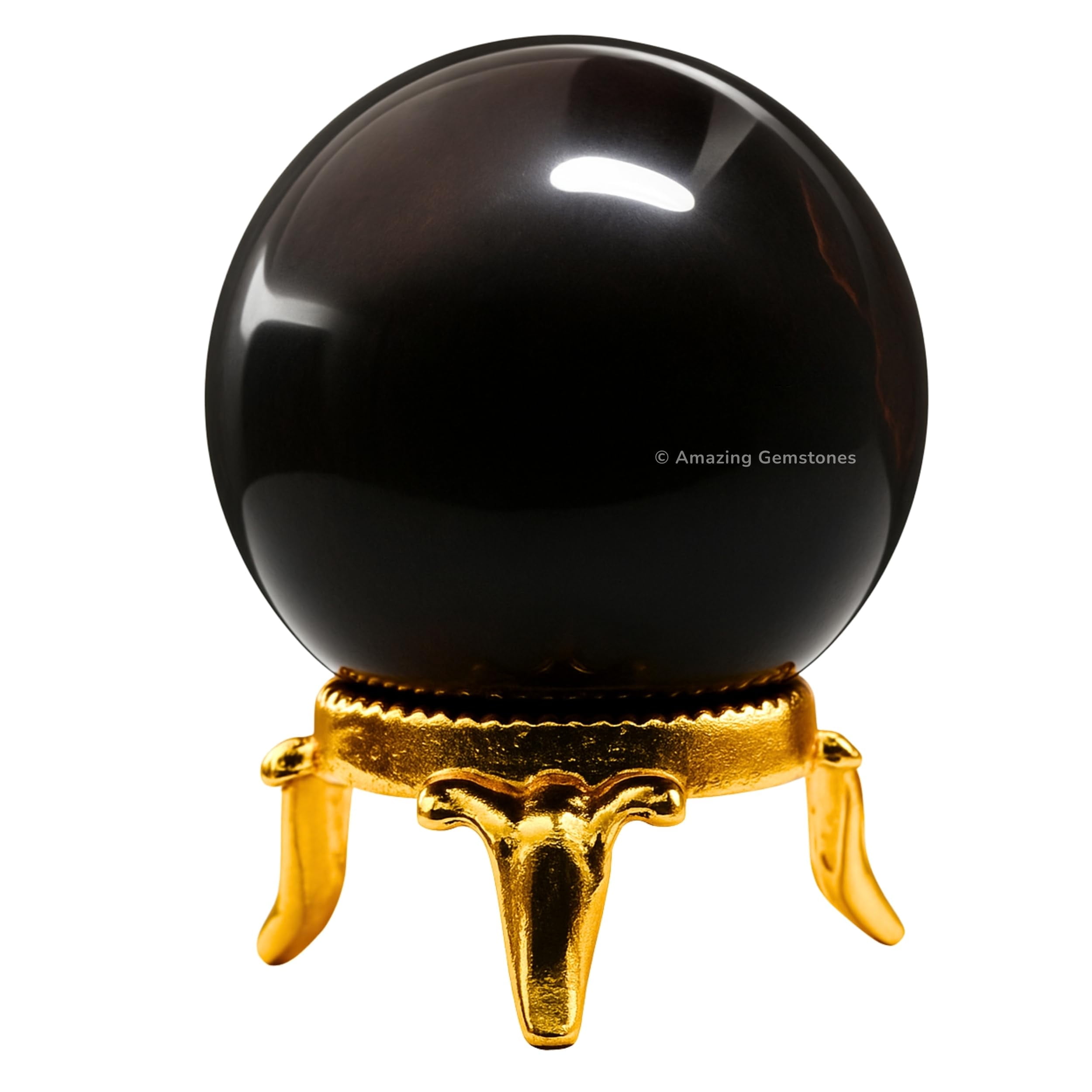 Garnet Crystal Ball Sphere 2" Inches - Walmart.com