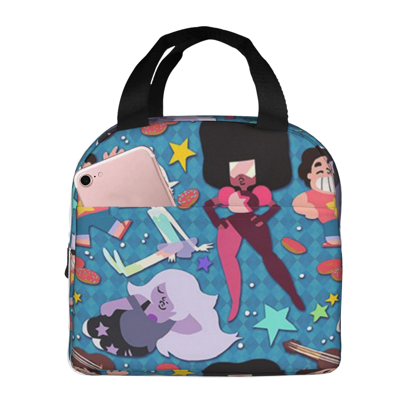 Garnet Ruby Steven Universe Insulated Lunch Bag Portable Lunchbag Reusable Thermal Cooler Bento ...