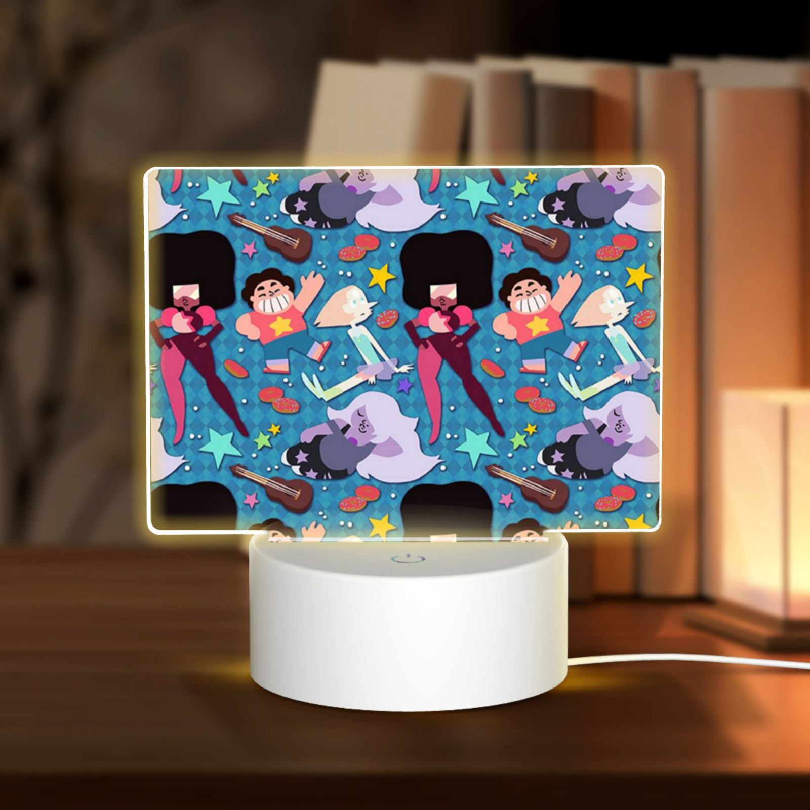Garnet Ruby Steven Universe Rectangular Acrylic Night Light USB Cable ...