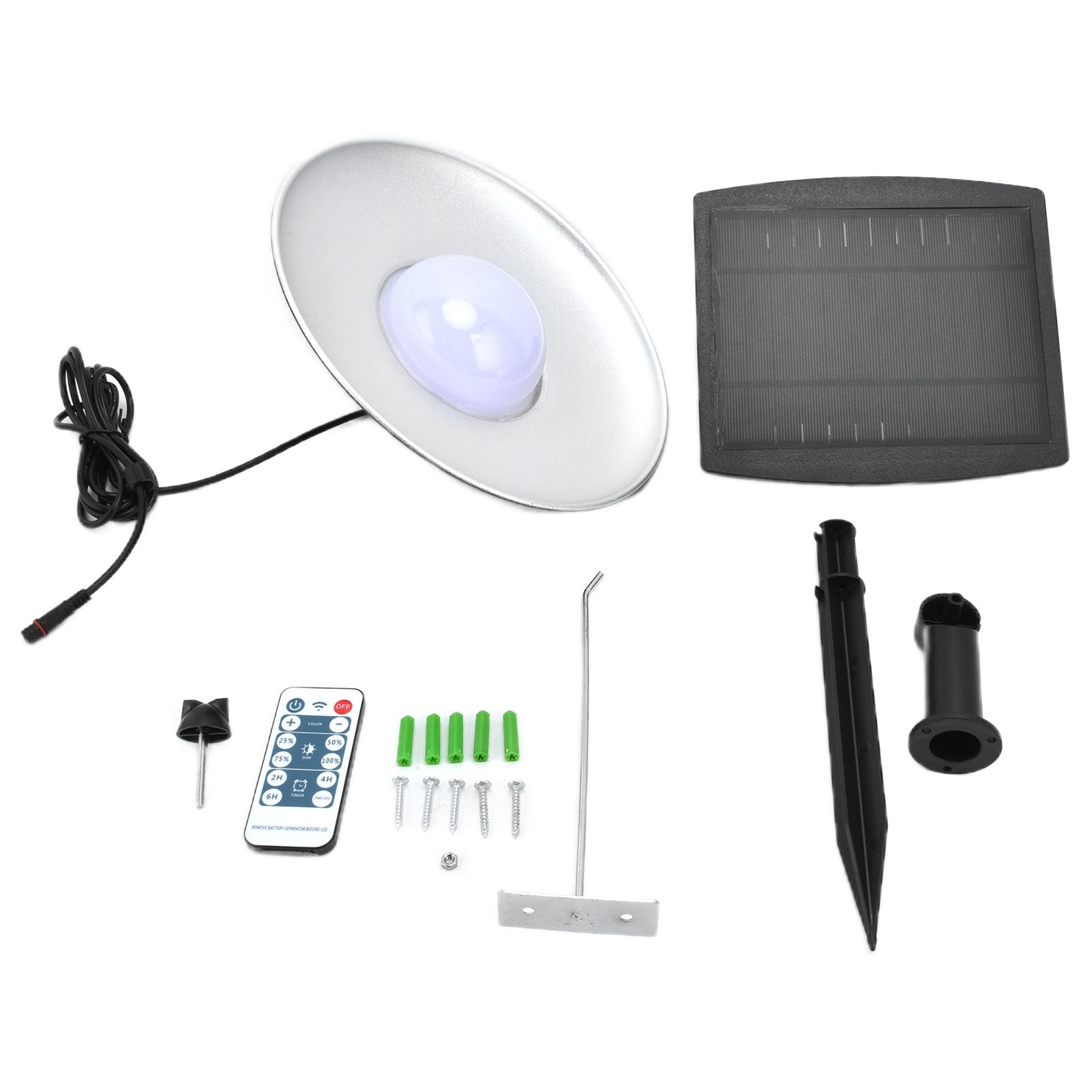 Garnet Solar Chandelier Aluminum Remote Control 4 Gears Color Dimmable ...