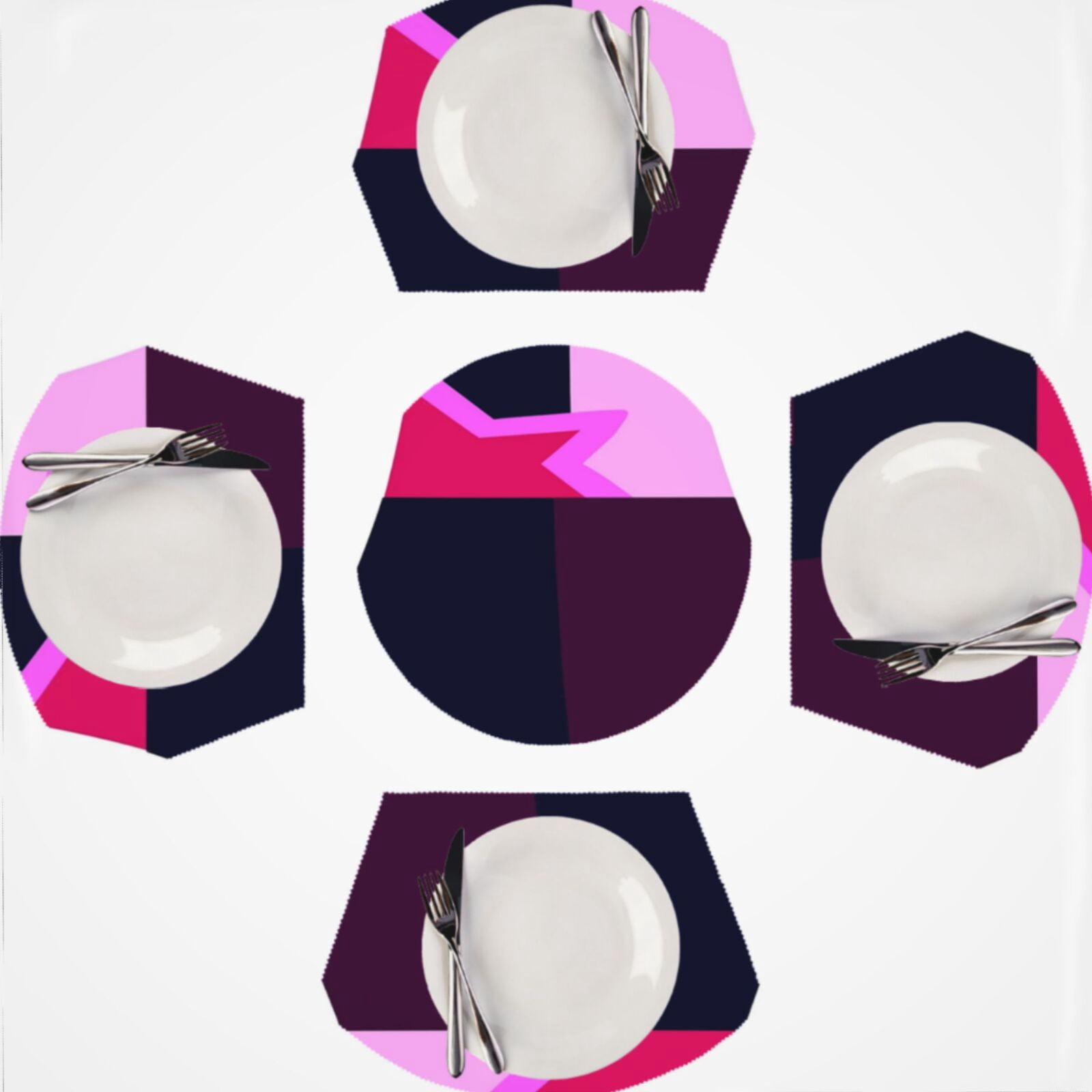 Garnet (Steven Universe) Round Table Placemats Set Of 5 Wedge Table ...