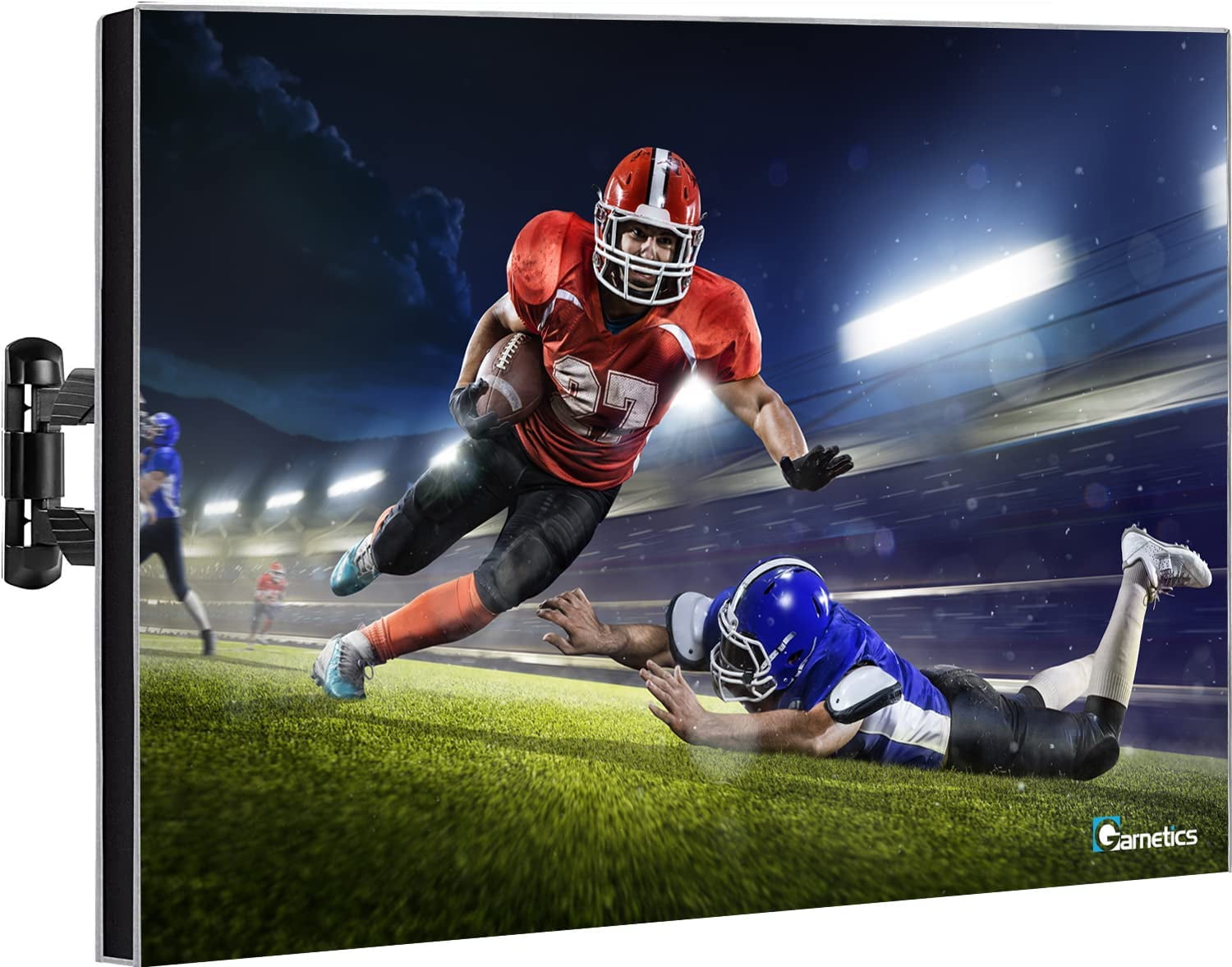 Garnetics 70-75” Outdoor TV Cover Waterproof and Weatherproof Outside ...