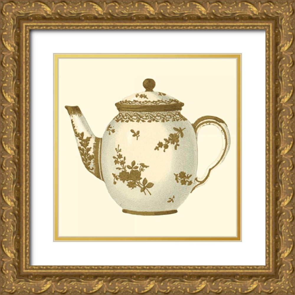 Garnier 20x20 Gold Ornate Wood Framed with Double Matting Museum Art ...