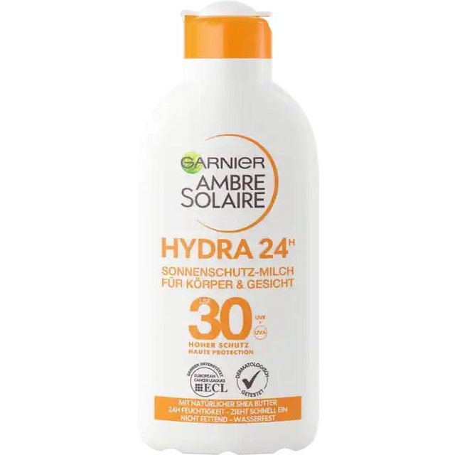 Garnier AMBRE SOLAIRE High Waterproof SPF 30 Sunscreen Lotion, UVA/UVB ...