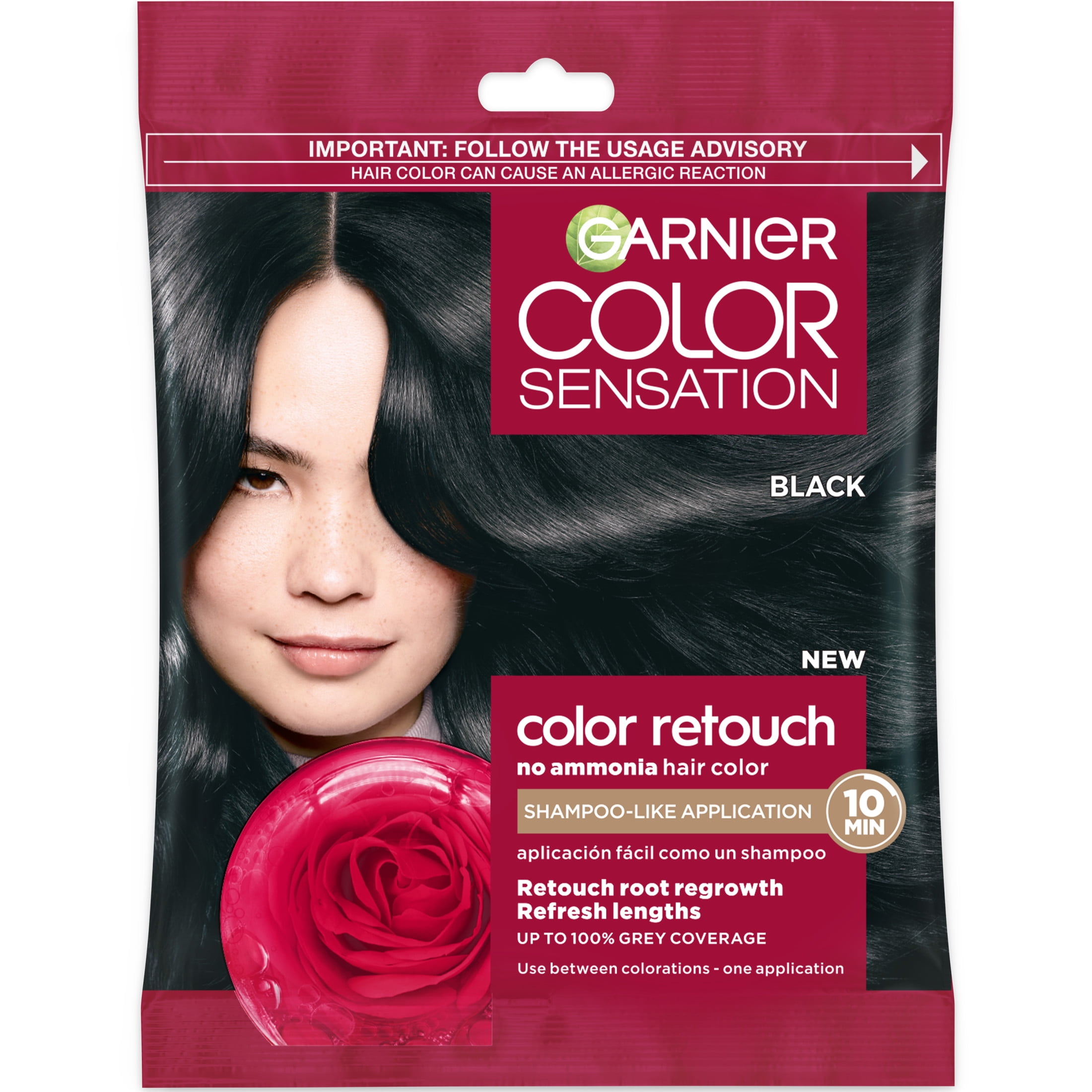Garnier Color Sensation Color Retouch Permanent Hair Color for Adults ...