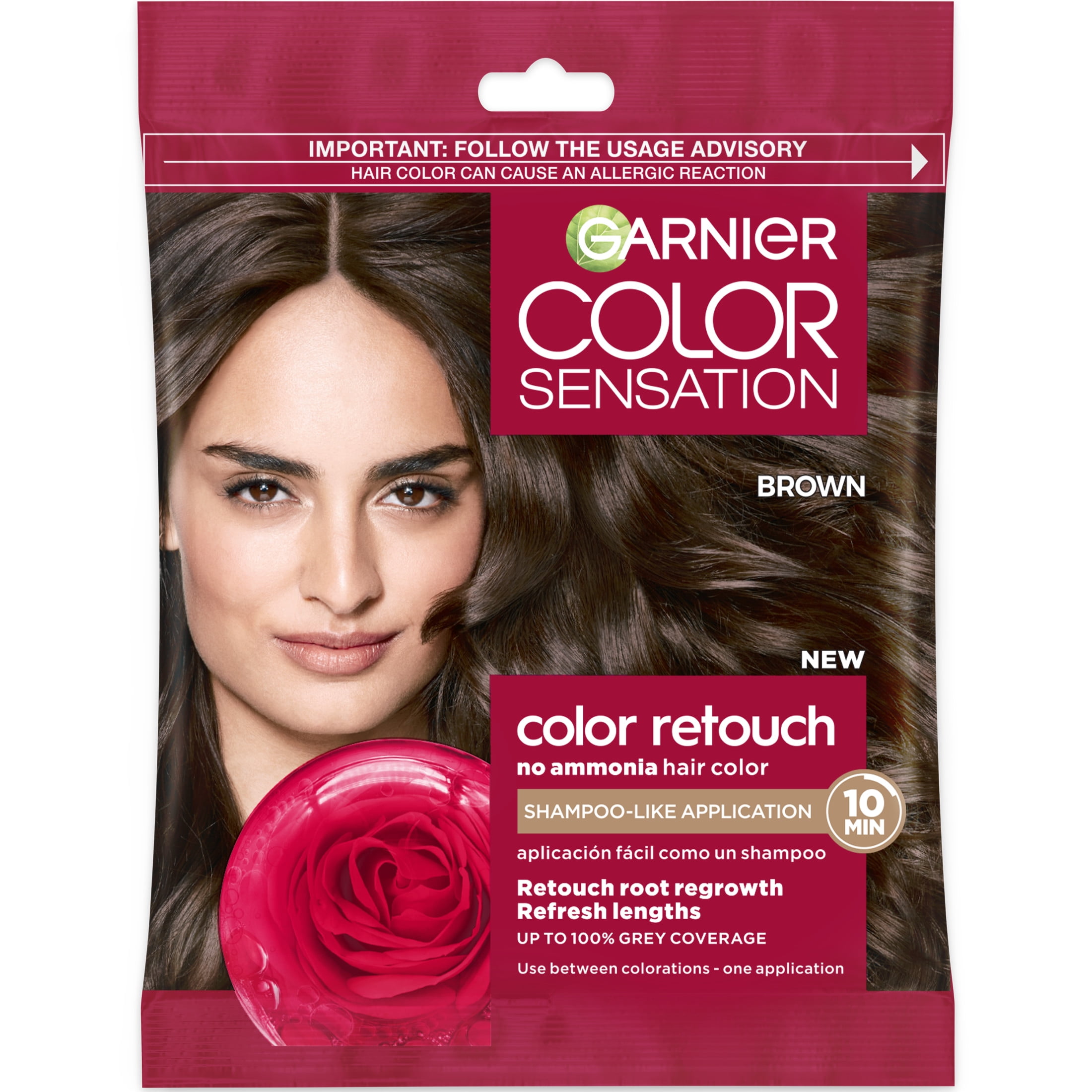 Garnier Color Sensation Color Retouch Permanent Hair Color for Adults ...