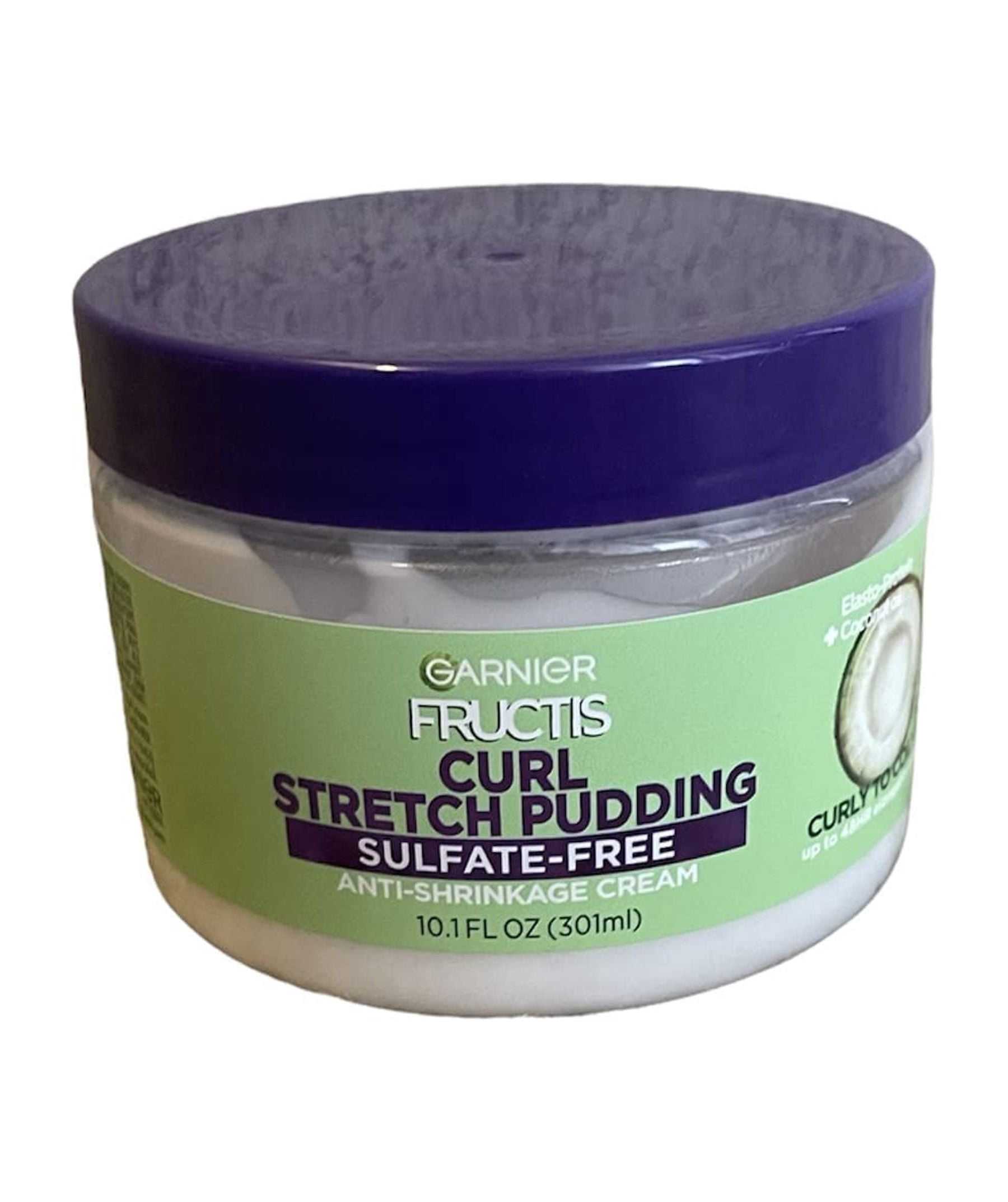 Garnier Fructis Curl Stretch Pudding Sulfate Free Anti-Shrinkage Cream ...