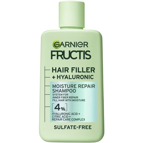 Garnier Fructis Hair Filler Moisture Repair Shampoo with Hyaluronic ...